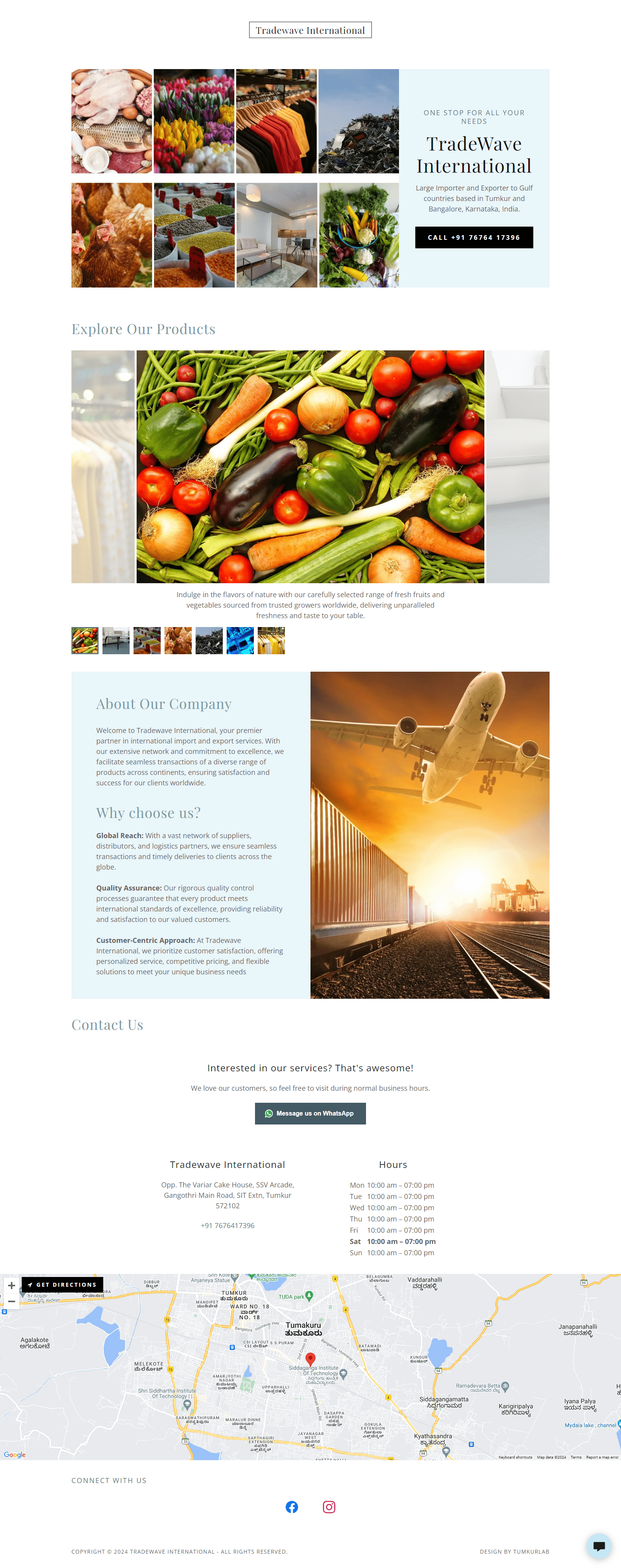 Case Study | Tradewave International | Standard Website – TumkurLab ...